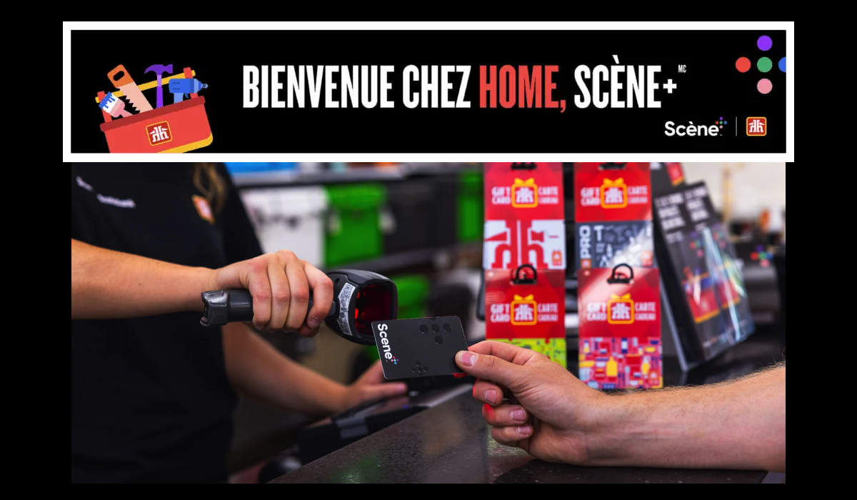 Les récompenses Scène+ chez Home Hardware